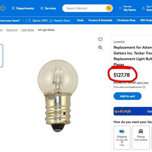 Replacement Light Bulbs for Yacker Tracker Traffic Lights – My Traffic ...