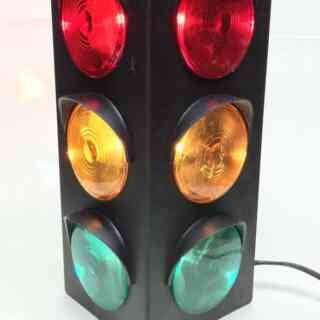 Traffic light decorations for the garage, kitchen, or... bedroom. Oh, my!